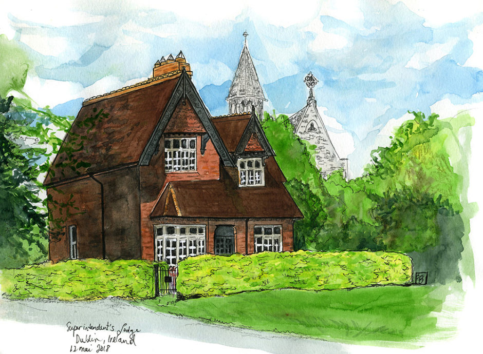 Plein air sketches from Ireland – Chantal Bennett Illustration